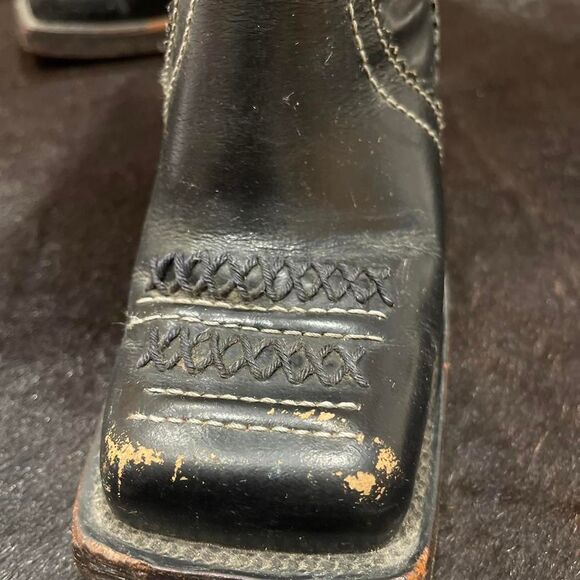 John Fluevog | Shoes | Vintage John Fluevog Square Toe Cowboy Boots 9s ...